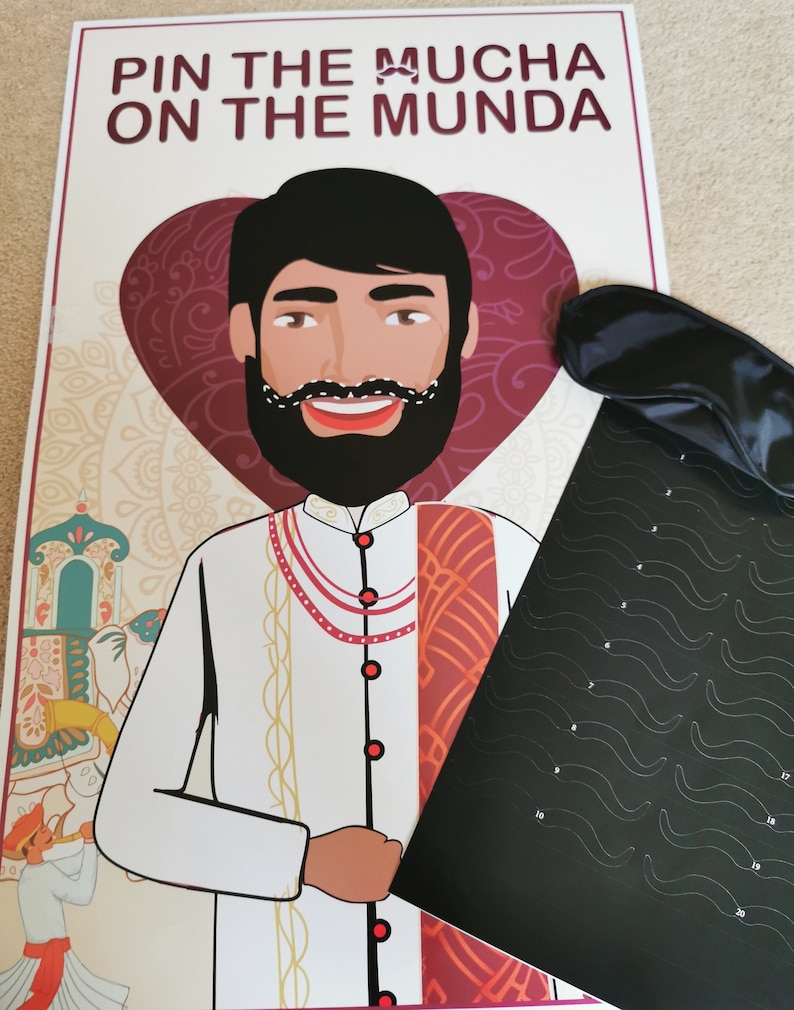 Pin the Mucha on the Munda - Etsy
