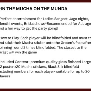 Pin the Mucha on the Munda - Etsy