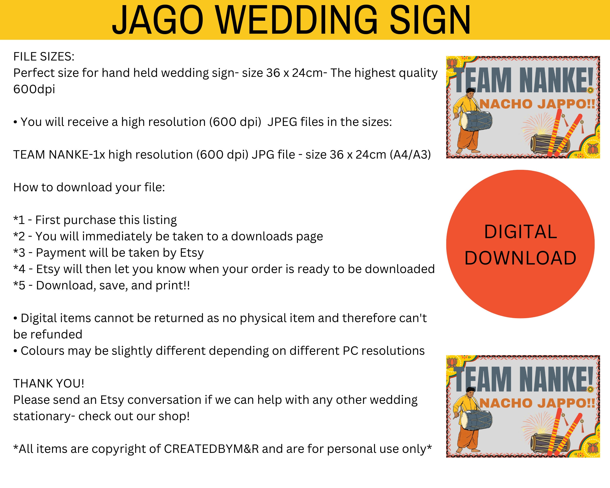 Jago Sign Wedding- Nanke Entrance Sign -punjabi Desi Sikh Indian ...