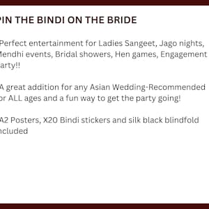 Pin the Bindi on the Bride - Etsy