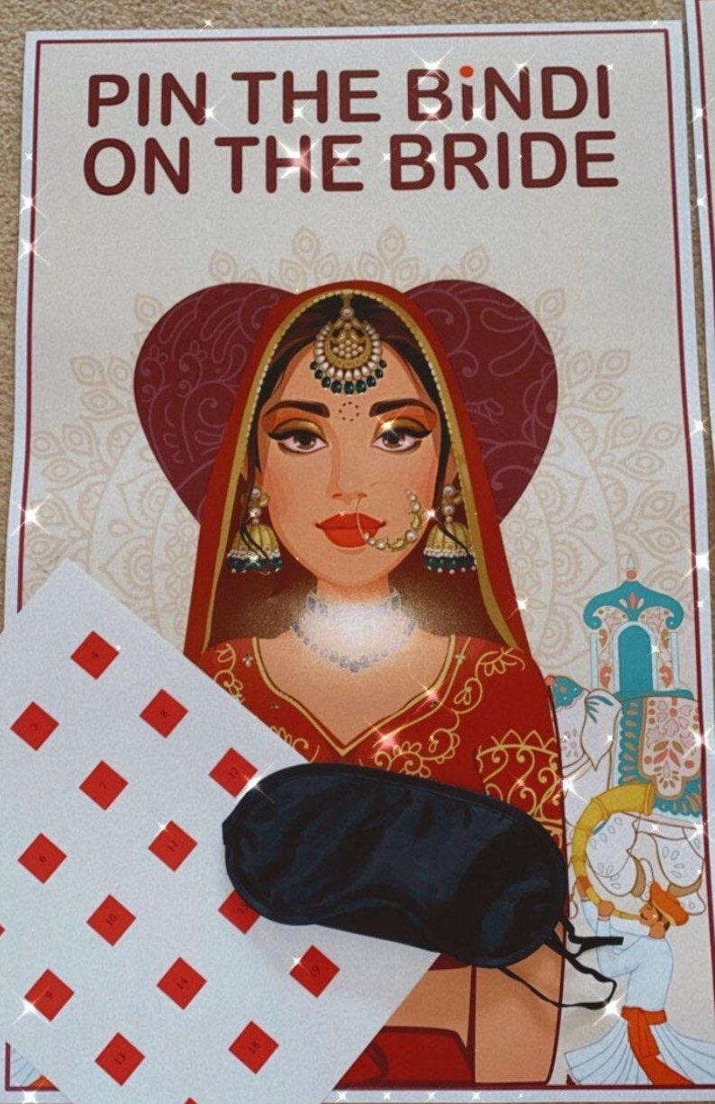 Pin the Bindi on the Bride - Etsy UK