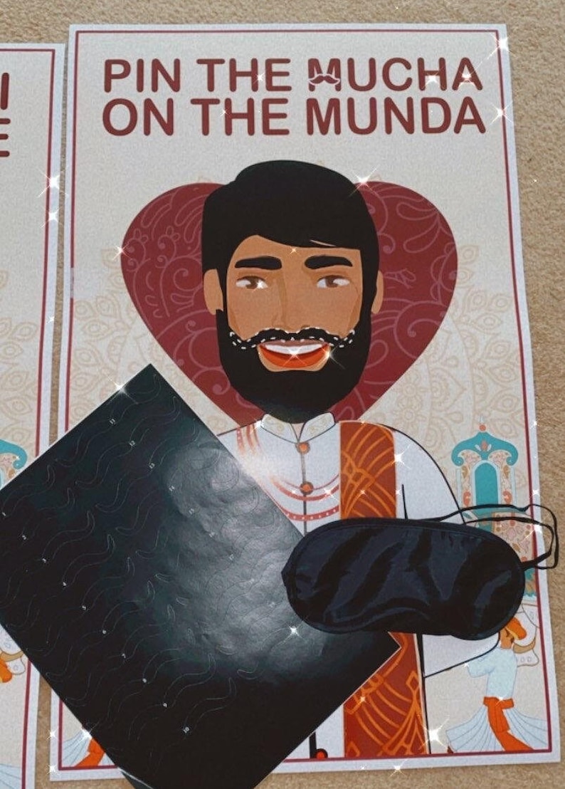 Pin the Mucha on the Munda - Etsy