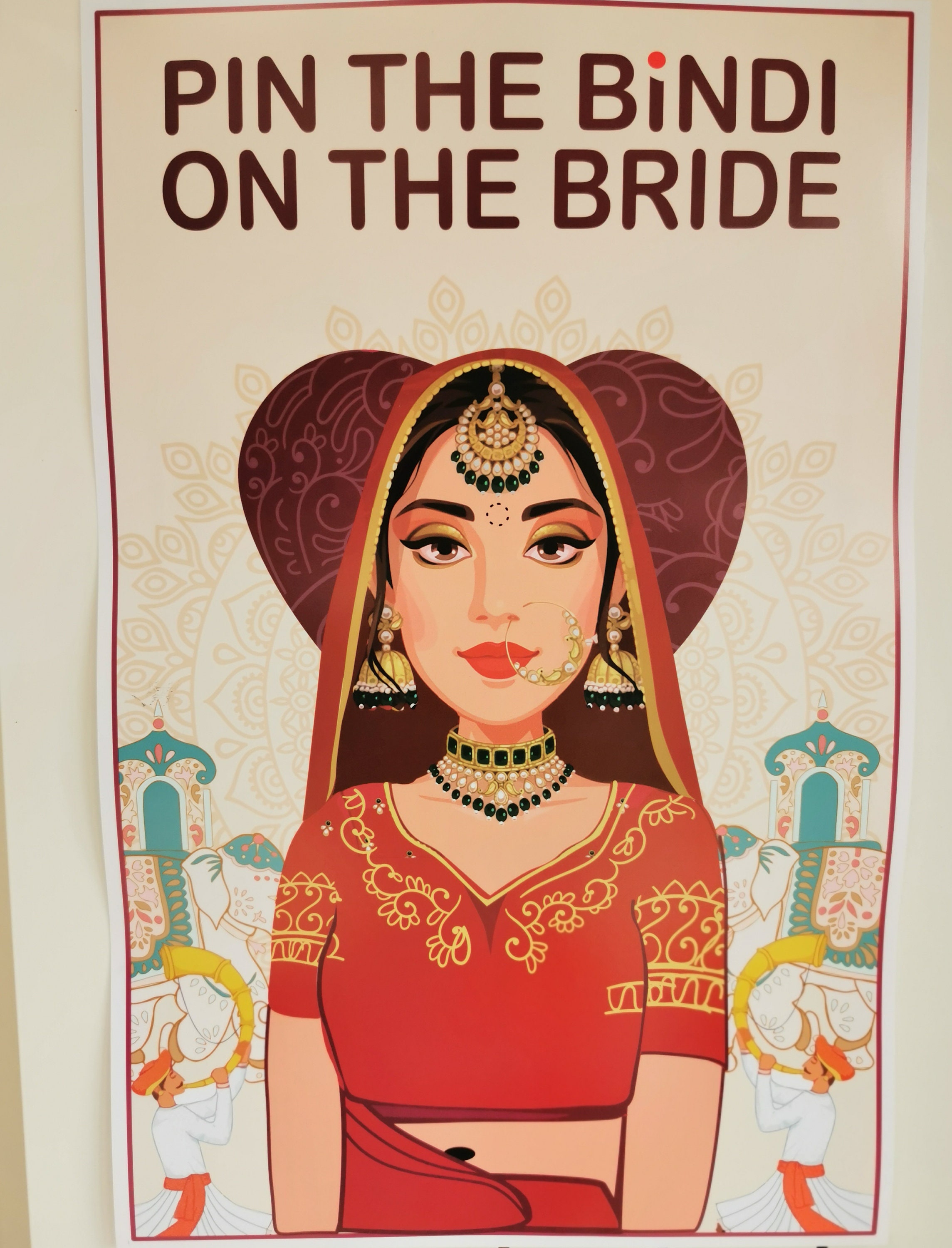 Pin the Bindi on the Bride - Etsy UK