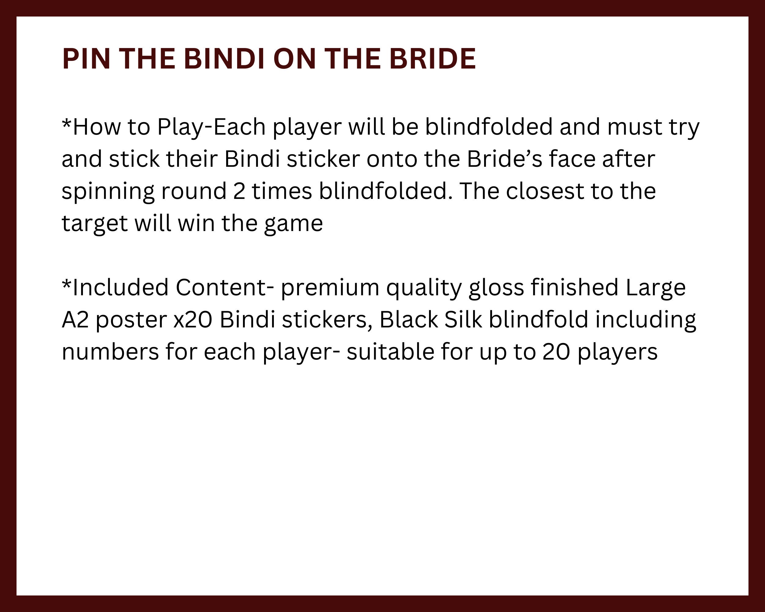 Pin the Bindi on the Bride - Etsy UK