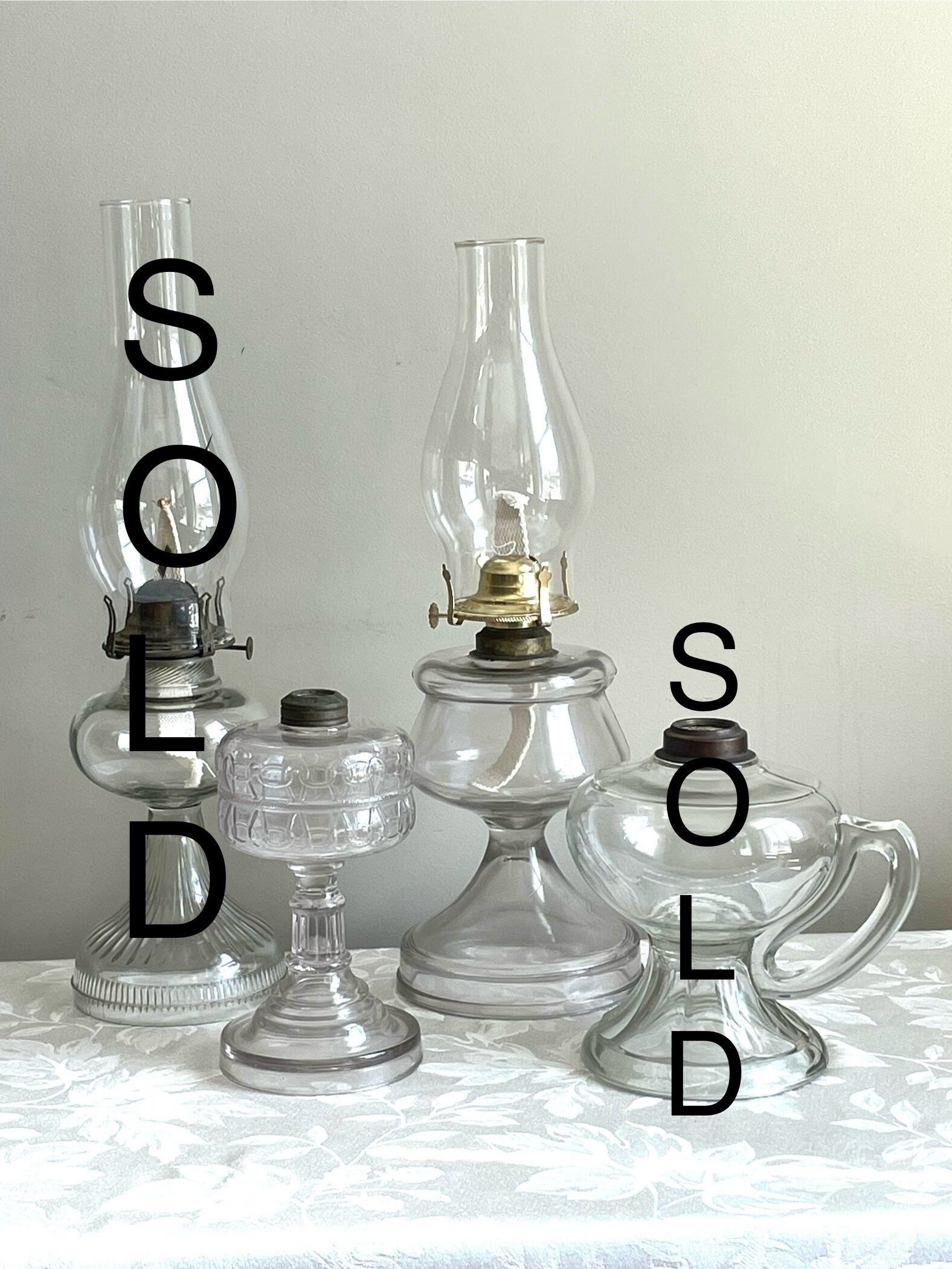 Antique Oil Lamps & Fonts FREE SHIPPING - Etsy