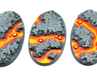 75mm Oval Bases - Etsy