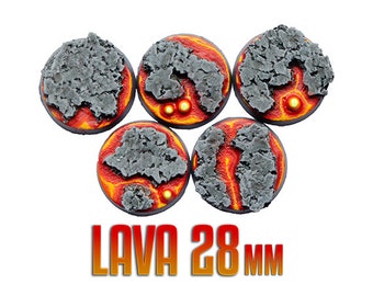 Lava Bases Duncan Shadow Resin Bases - Etsy