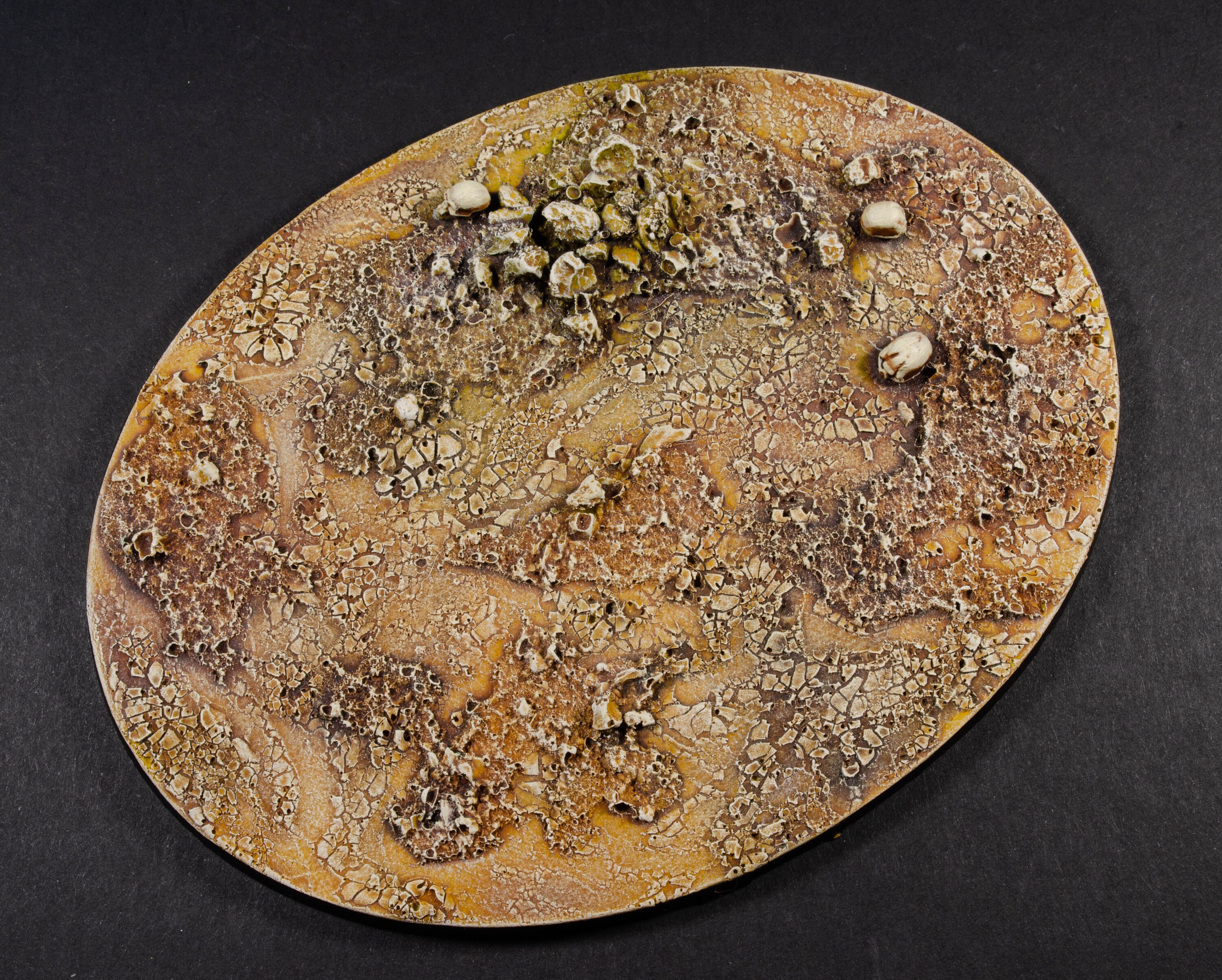 Miniatures Bases Desert Earth Resin Cast OVAL Bases for Miniature War ...