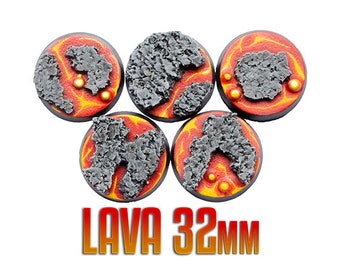 Lava Bases Duncan Shadow Resin Bases - Etsy