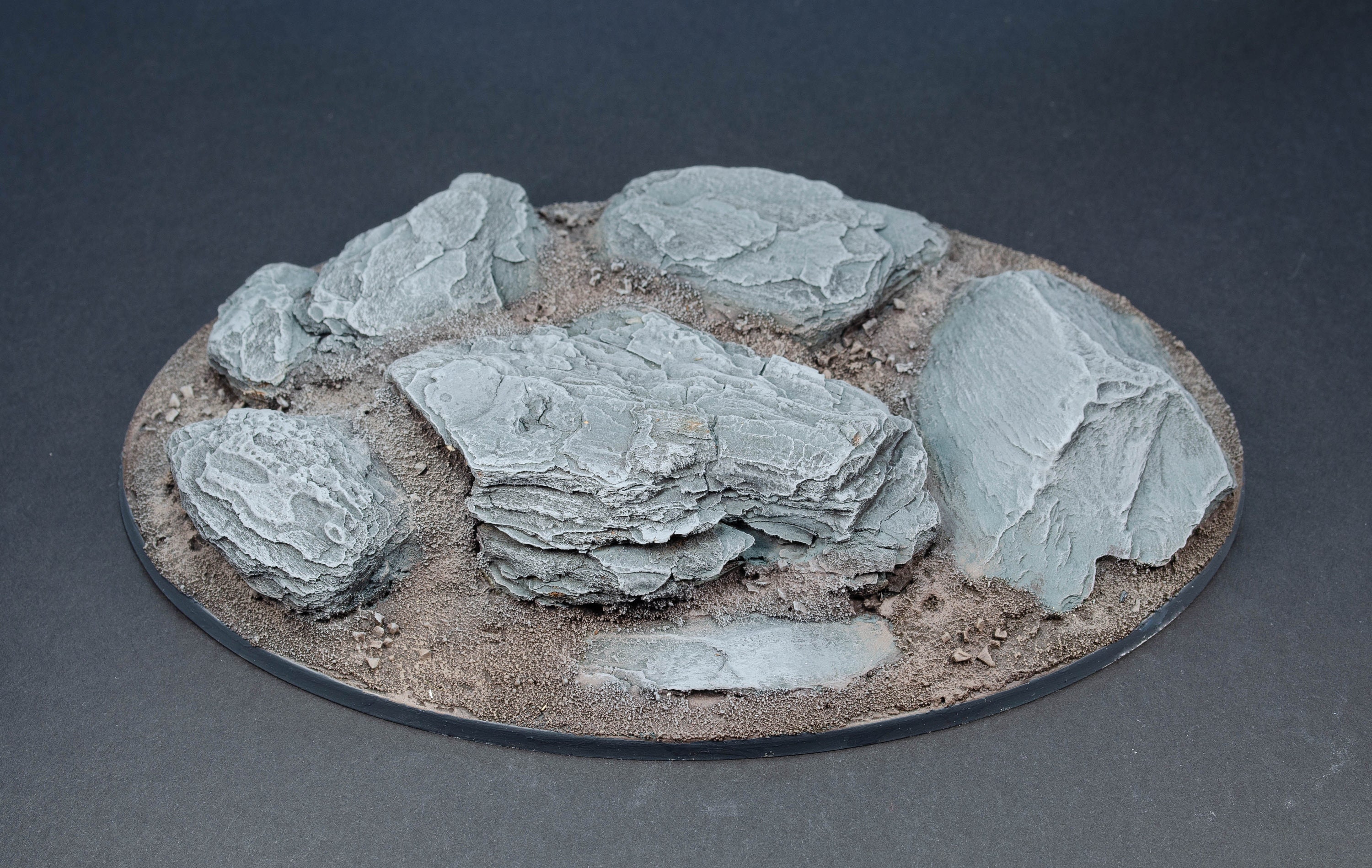 170mm X 1 Oval Slate Base Wargaming 40000 AOS Kill Team Dnd - Etsy
