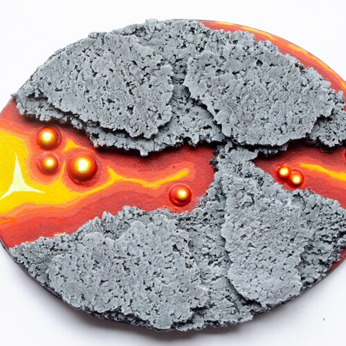 Lava Flow Miniature Base - Etsy