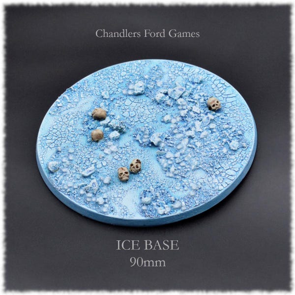 Miniature Bases Urban Rubble Base 90mm X 1 Dnd Wargaming 40000 AOS Kill ...