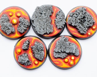 Lava and Stone Codex Universalis Resin Bases - Etsy