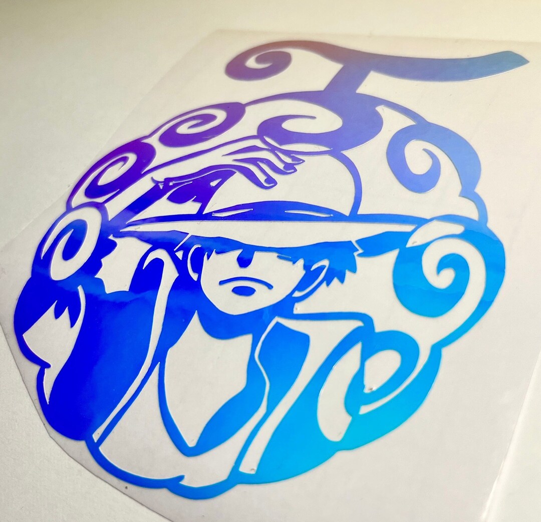 Luffy Inspired Devil Fruit Decal for Cars, Phones, Etc. - Etsy Australia