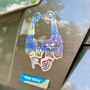 The Legend of Zelda Twilight Princess: Midna Inspired Helmet Decal - Etsy