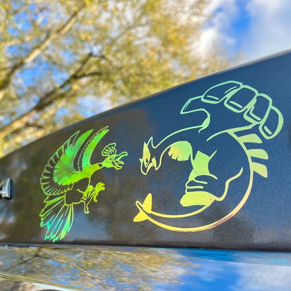 Lugia Car Decal - Etsy