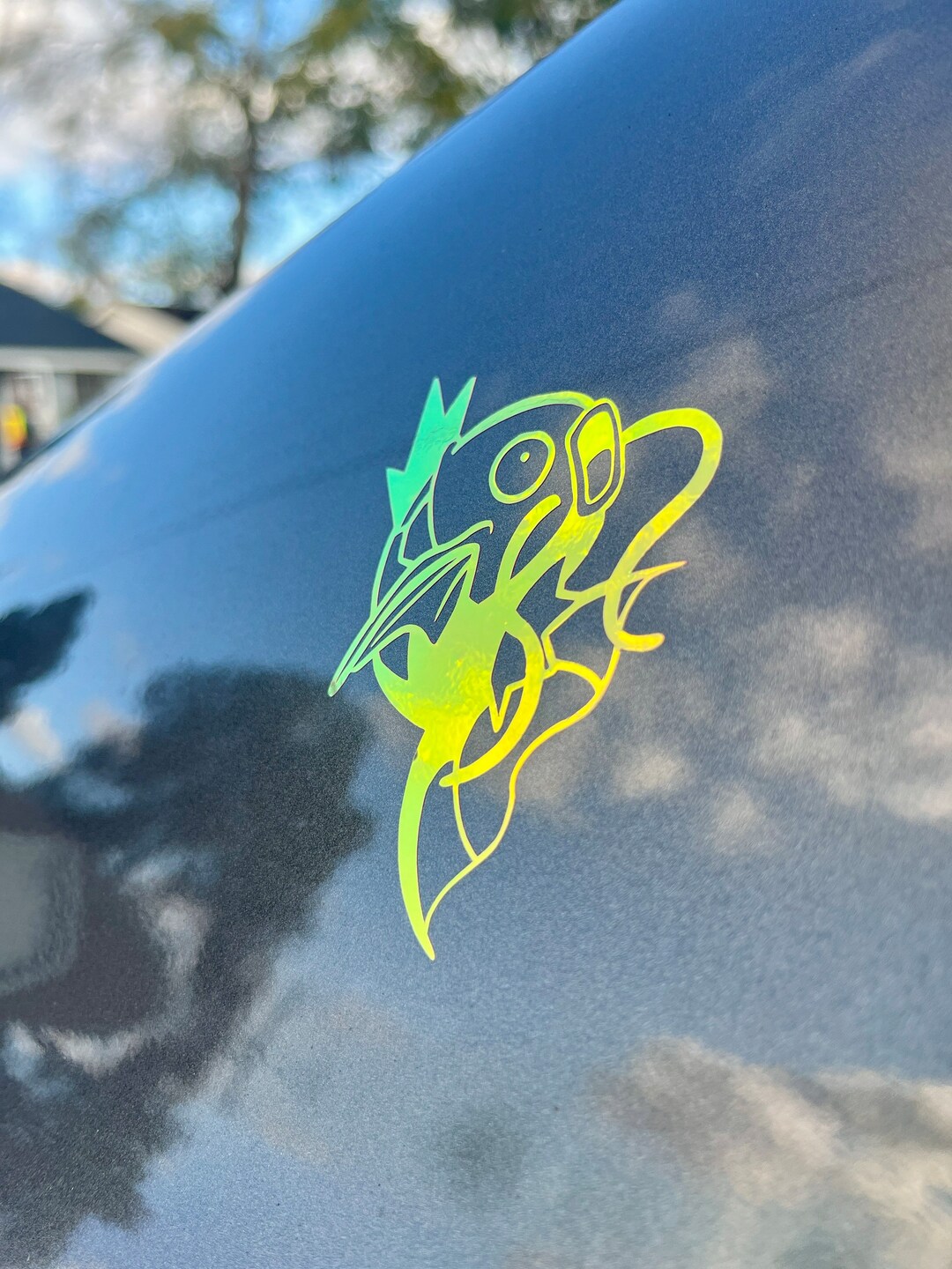 Holographic Pokémon Magikarp Inspired Decal for Cars, Phones and More ...