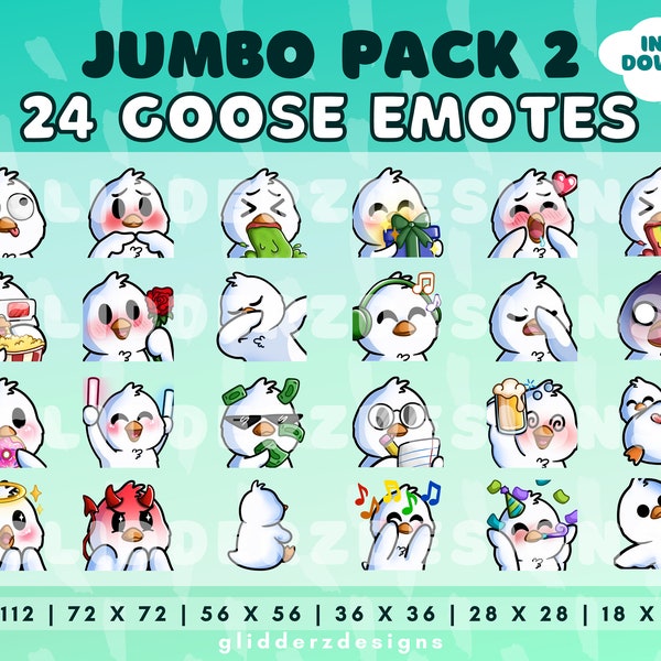 Goose Twitch Emote - Etsy
