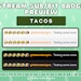 Taco Sub Badge Twitch Stream Taco Emote Taco Badges Taco Twitch Sub ...