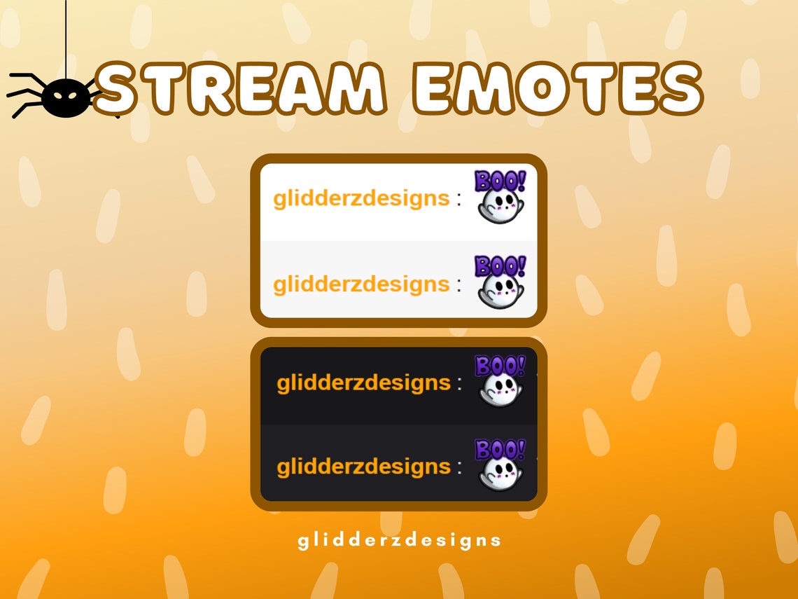 Boo ANIMATED Twitch Emote Ghost Boo Emote Animated - Etsy