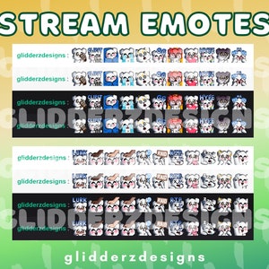 White Dog Emote Jumbo Pack 1 | 20 White Dog Twitch Emotes | Cute Puppy ...