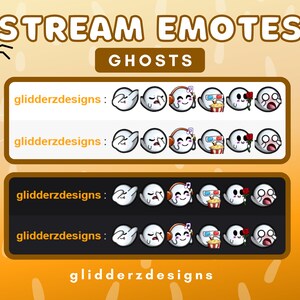 Ghost Emotes ANIMATED | Ghost Animated Twitch Emotes | Animated Ghost ...