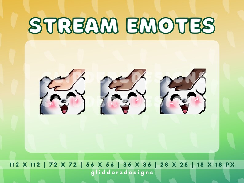 White Dog Emote Jumbo Pack 1 20 White Dog Twitch Emotes - Etsy
