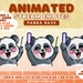 Panda Rave Emote ANIMATED Panda Glow Stick Twitch Emote Animated Glow ...