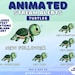 ANIMATED Twitch Alerts Turtle Twitch Alerts Animated Turtle Animated ...