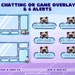 Cat Twitch Overlay Package | Animated Stream Overlay Cat | Siamese Cat ...