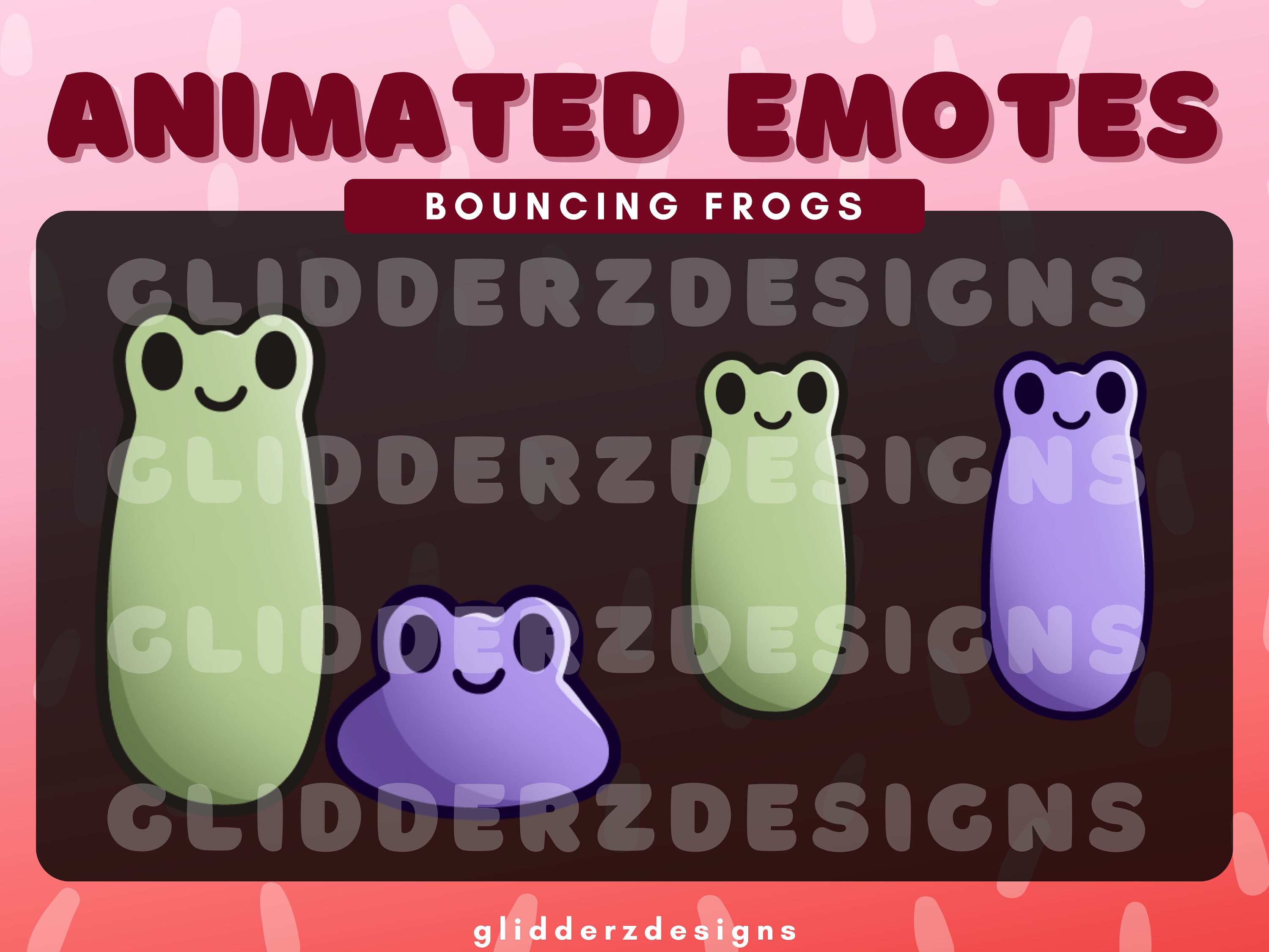Frog Dance Animated Emote | Frog Bounce Animated Emote | Dancing Frog ...