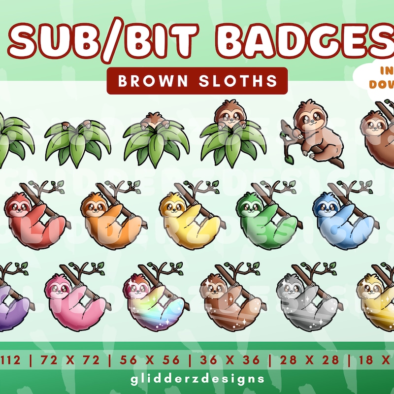 Twitch Jungle Badges - Etsy