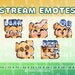 Golden Retriever Emote Jumbo Pack 1 20 Tan Dog Twitch Emotes Yellow ...