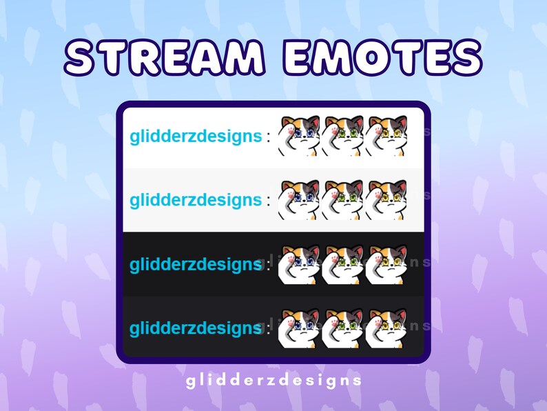 Calico Cat Salute Animated Emote Calico Cat Animated Emote - Etsy