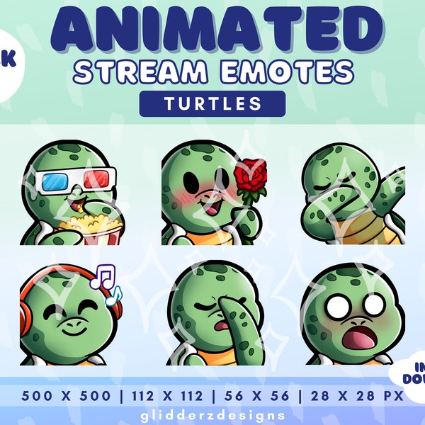 Animated Emotes - Etsy
