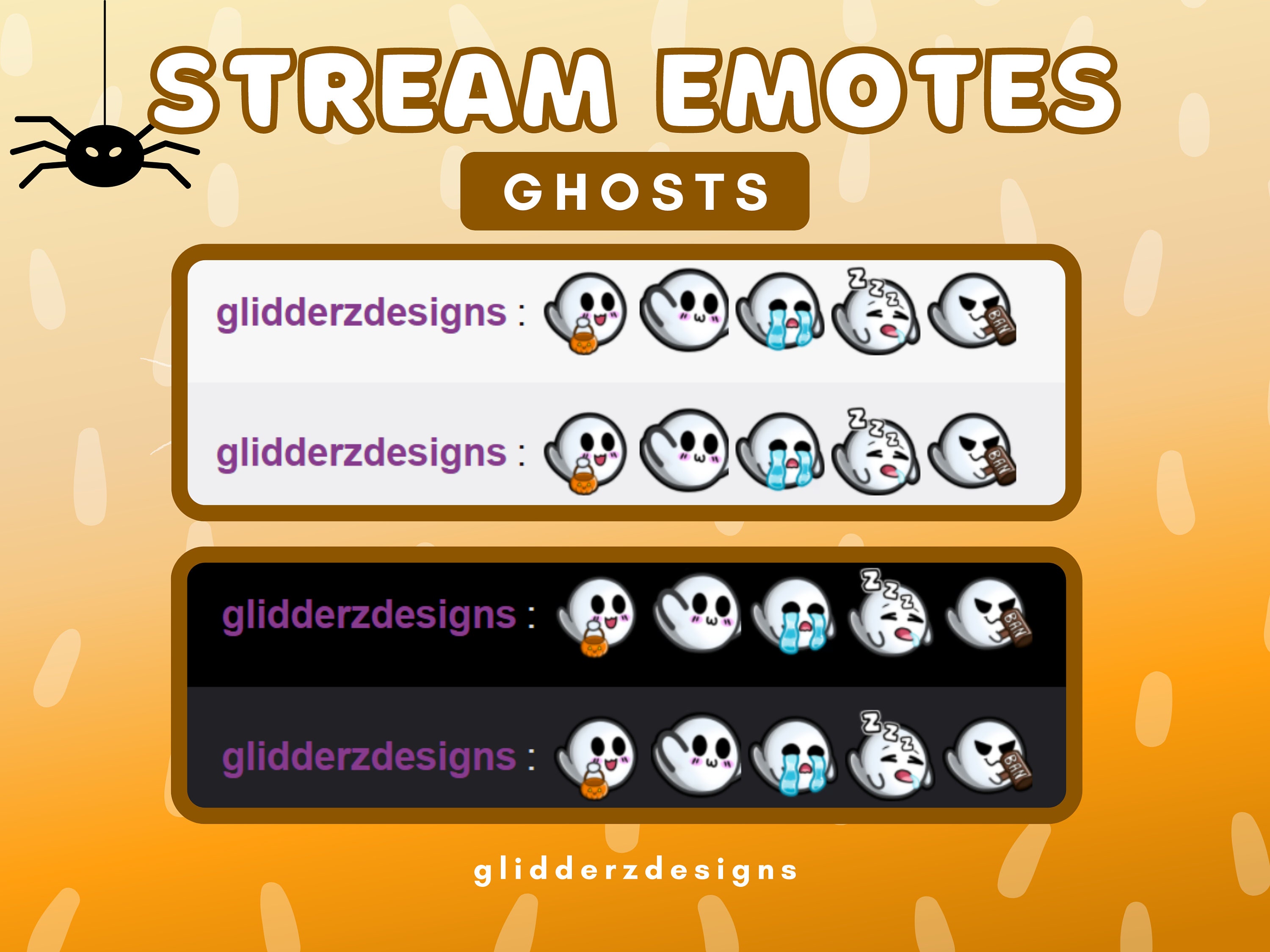 Ghost Animated Emotes Animated Twitch Emotes Ghosts Ghost - Etsy