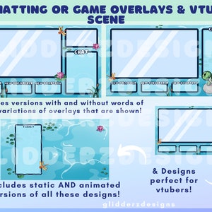 ULTIMATE Turtle Animated Twitch Package | Pond Stream Package Animated ...