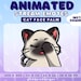 Cat Face Palm Animated Emote Siamese Cat Face Palm Emote Animated ...