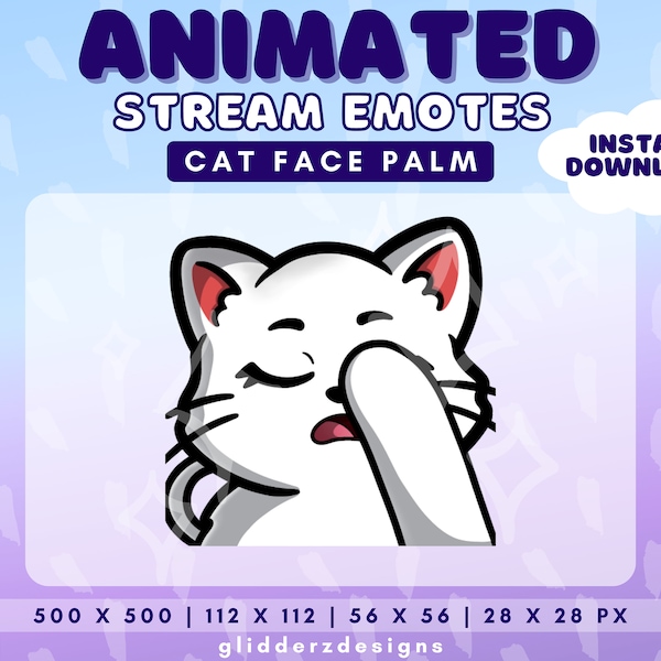 Face Palm Twitch Emote - Etsy