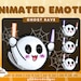 Twitch Rave Animated Emote | Ghost Animated Twitch Emote | Halloween ...