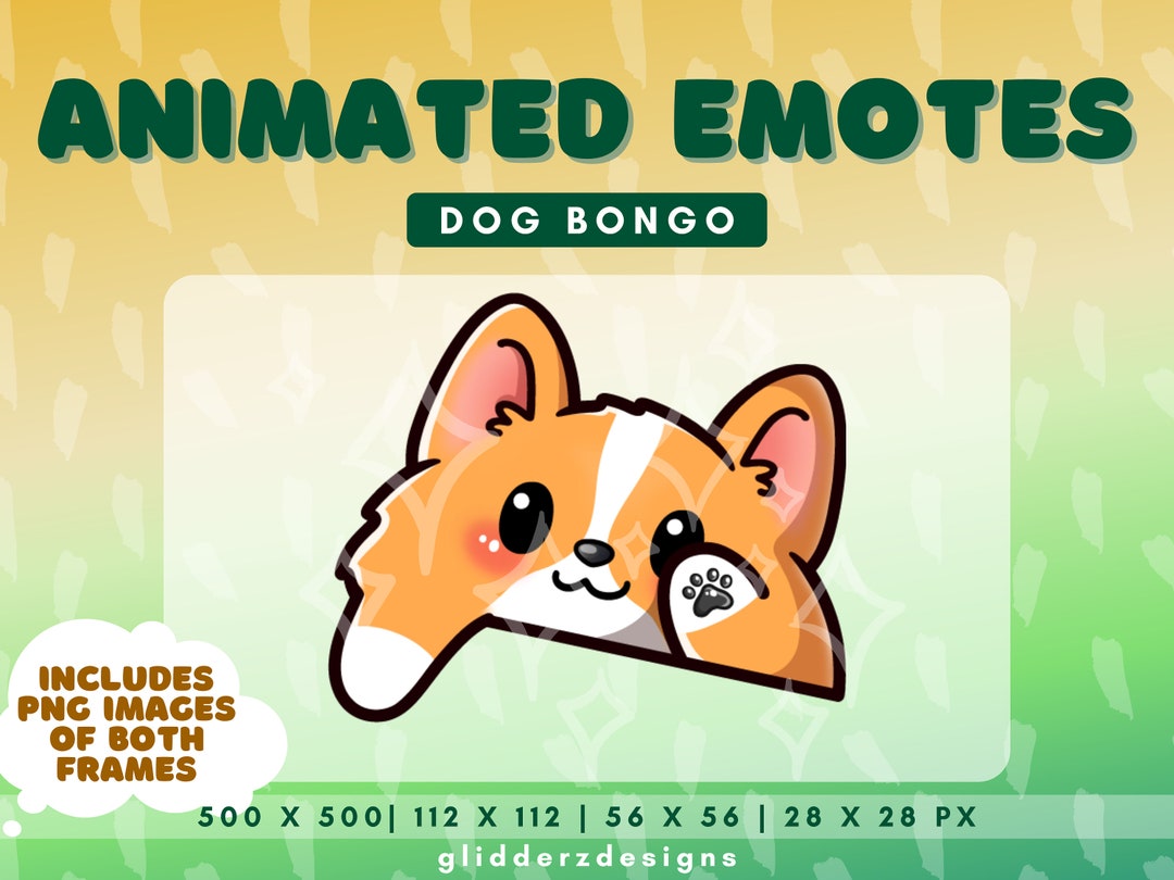 Corgi Bongo Emote Animated | Dog Bongo Animated Emote | Corgi Bongo ...