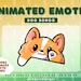Corgi Bongo Emote Animated Dog Bongo Animated Emote Corgi Bongo Emote ...