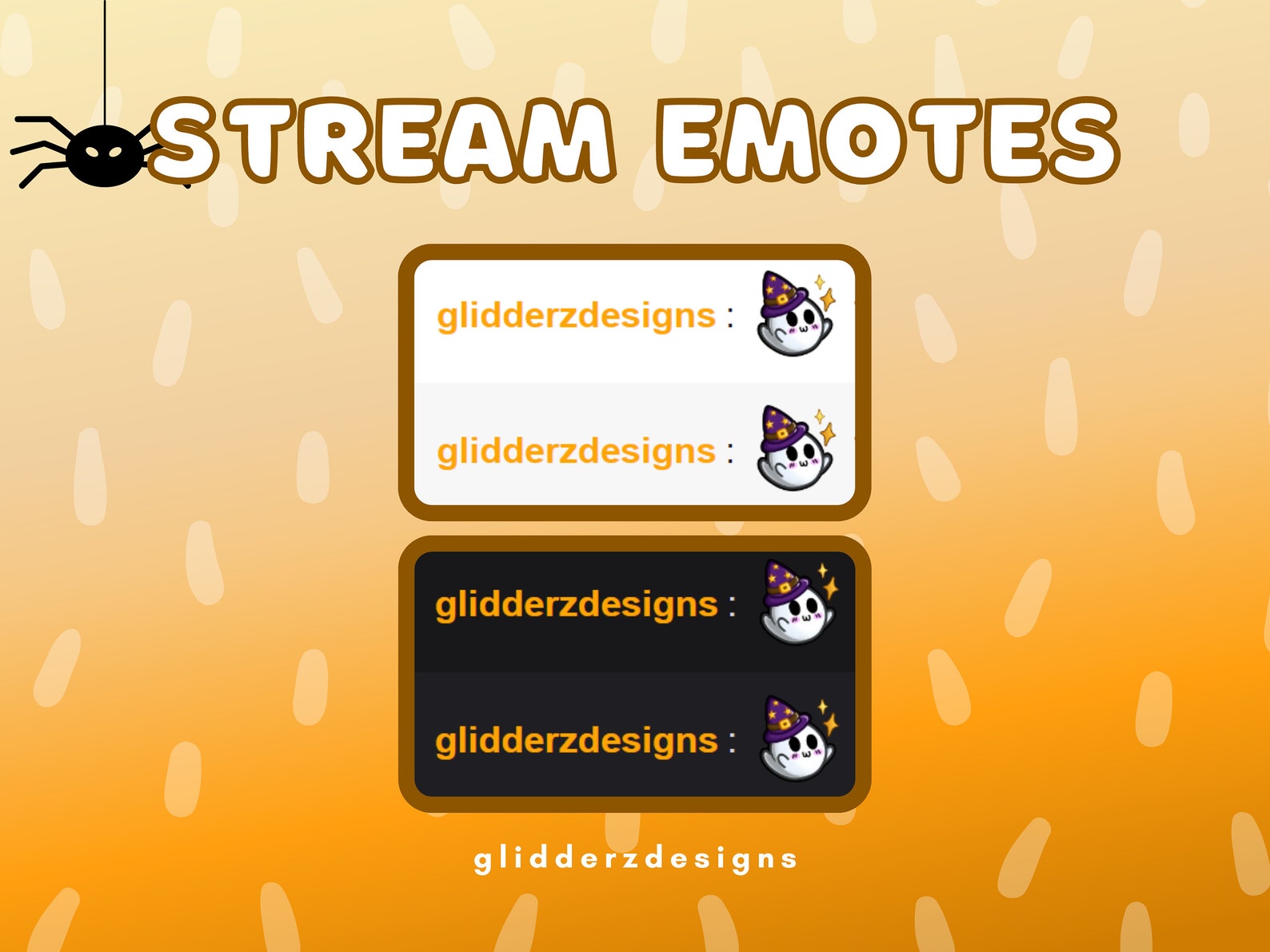 Ghost Witch Animated Twitch Emote | Witch Emote Twitch | Animated Ghost ...