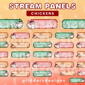 ULTIMATE Chicken Animated Twitch Package | Chicken Stream Package ...