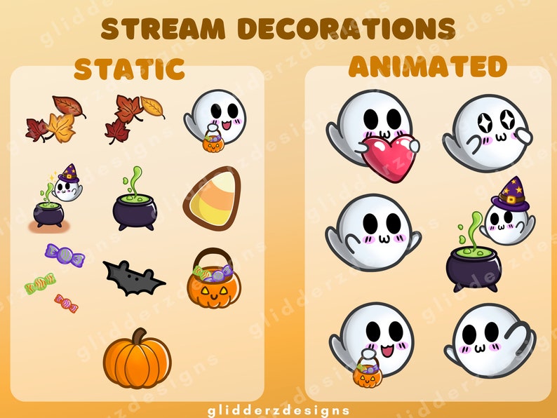 ULTIMATE Ghost Animated Twitch Package | Ghost Stream Package Animated ...