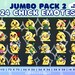 Chick Twitch Emote Jumbo Pack 2 | Cute Chick Emotes | Chicken Discord ...