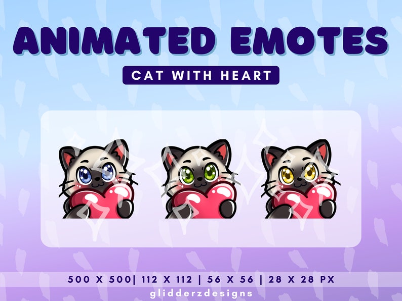 Cat Animated Emote Siamese Cat Animated Emotes Twitch Cat - Etsy Cat Animated Emote Siamese Cat Animated Emotes Twitch Cat - Etsy
