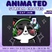 Tuxedo Cat Jam Emote Animated Cat Jam Animated Emote Cat Jam Twitch ...