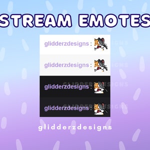 Calico Cat Bop Animated Emote | Frying Pan Emote Twitch | Cute Cat ...