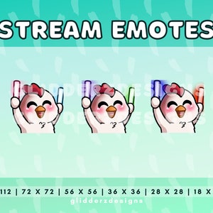 Chicken Twitch Emote Jumbo Pack 2 | Chicken Emotes | 24 Chicken Emotes ...